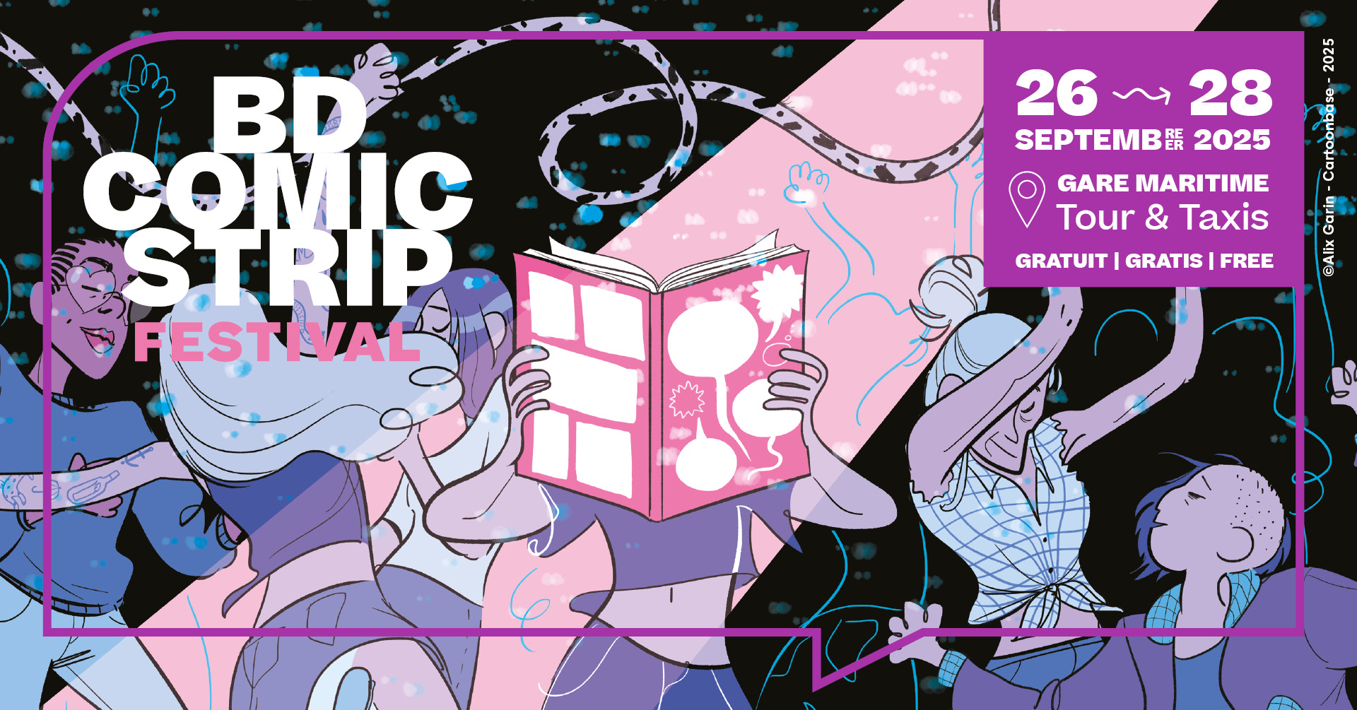 La Scam au BD Comic Strip Festival – La Scam Belgique